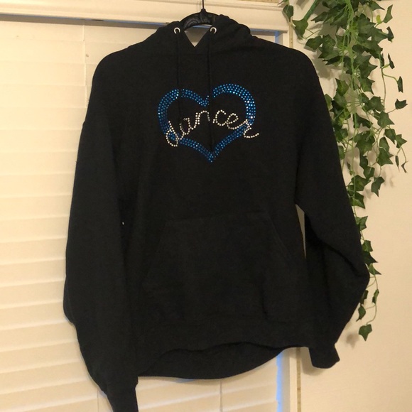Tops | Badazzled Dancer Hoodie | Poshmark